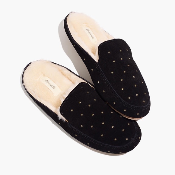 Madewell | Shoes | Madewell Loafer Scuff Slipper In Embroidered Suede ...